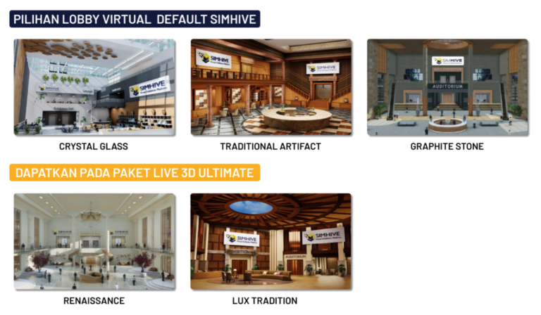Lobby Model Options Membuat Kesan Pertama Pameran Virtual Lebih Menarik ...