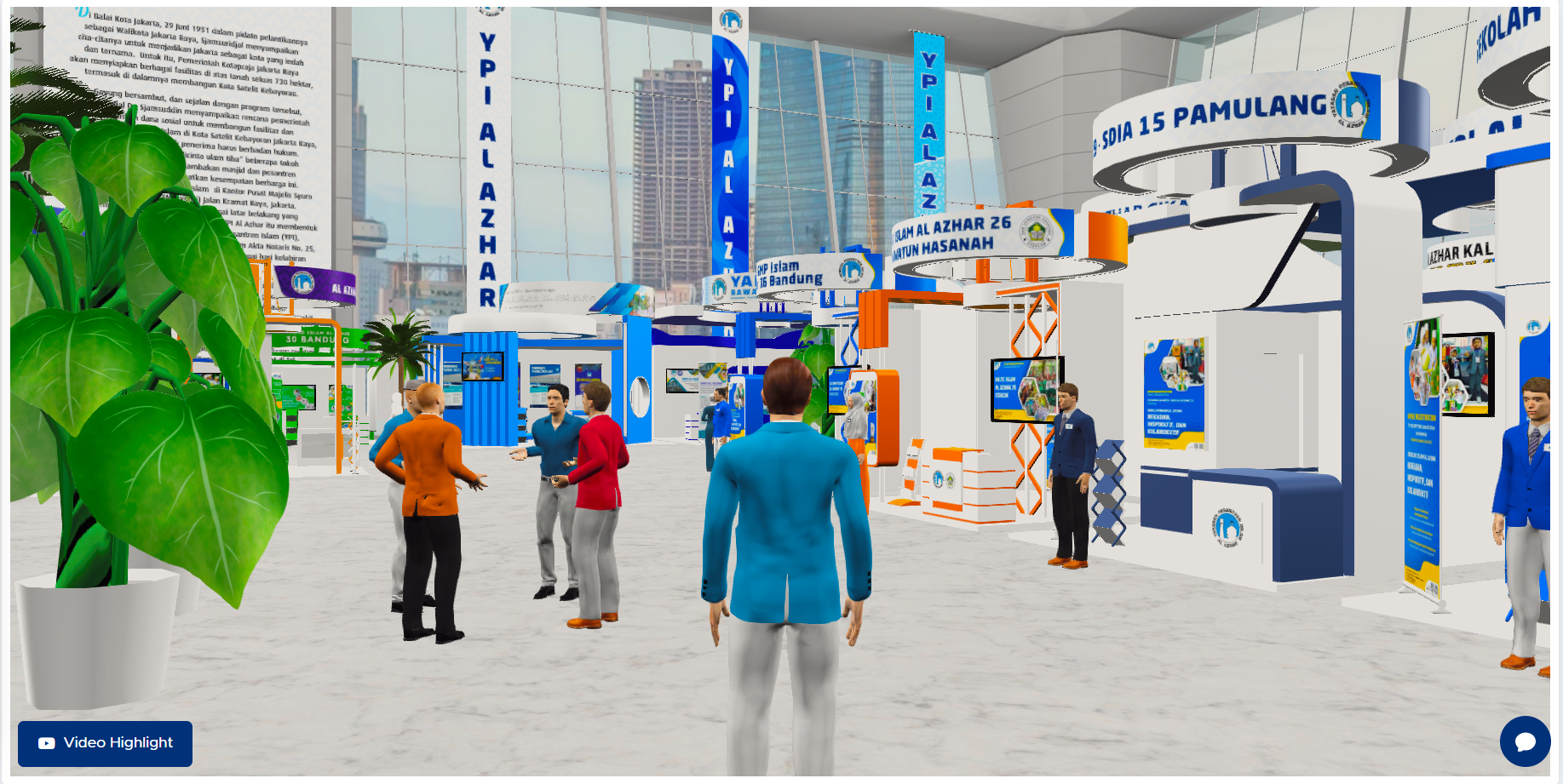 Acara Hybrid Gemilang Expo 2023 Sukses Digelar Oleh YPI Al Azhar Selama Tiga Hari – SimHive | Blog